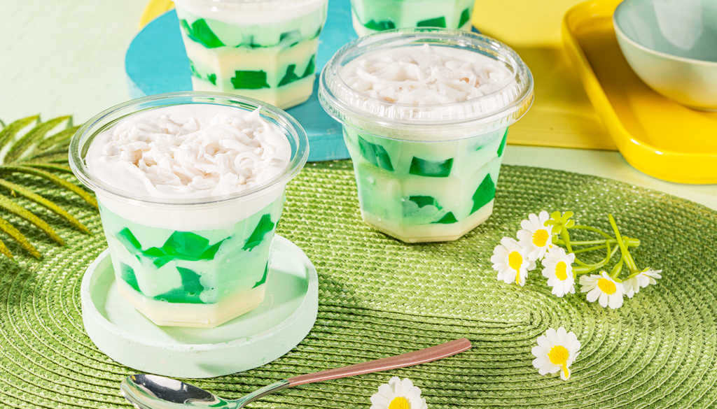 Buko Pandan Jelly - Kitchen Angel