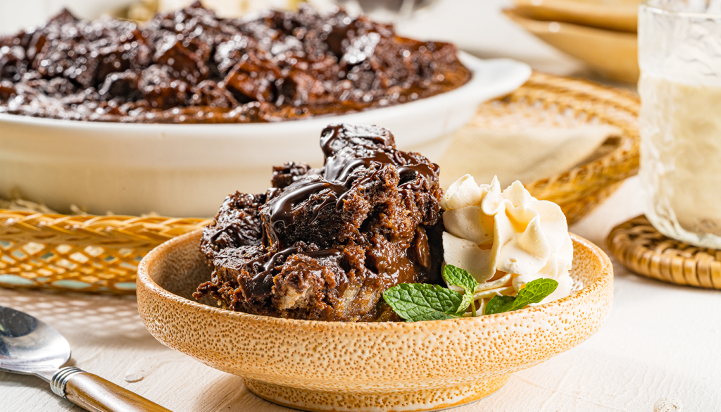 Chocolate Bread Pudding - Kitchen Angel