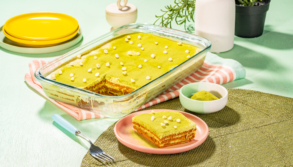 Matcha Graham Cake - Kitchen Angel