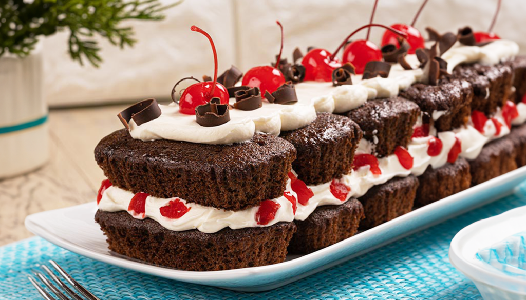 No Bake Black Forest Cake - Kitchen Angel