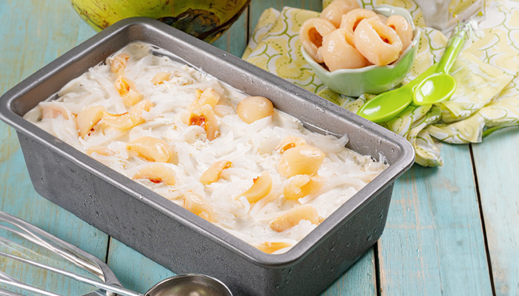 Buko Lychee Ice Cream - Kitchen Angel